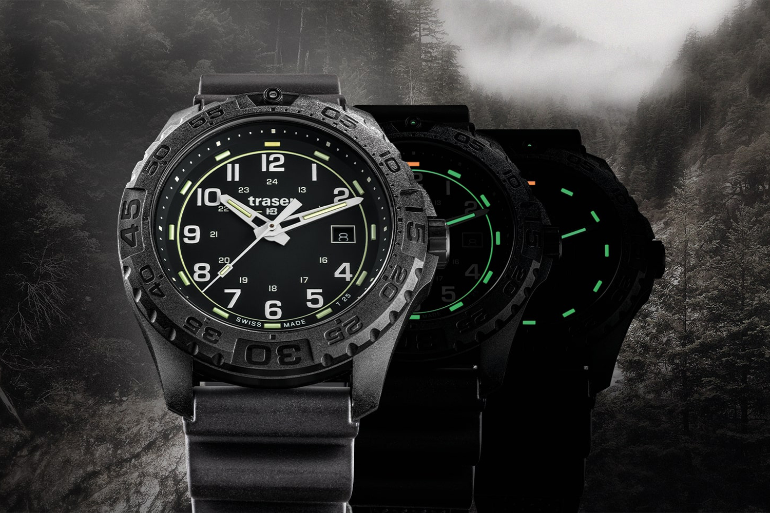 Die „P96 OdP Evolution“ von traser ist für Outdoor-Abenteuer gerüstet