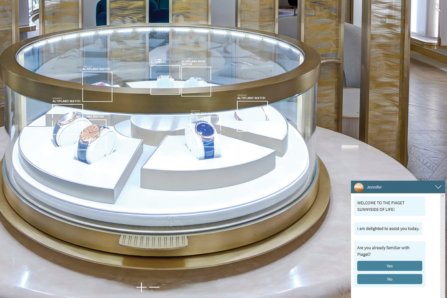 Richemont eröffnet virtuellen Piaget-Showroom