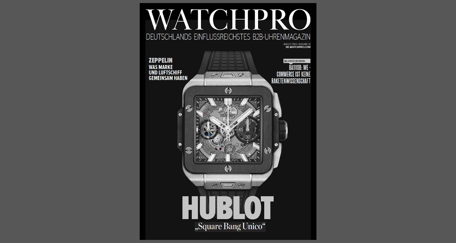 WatchPro – August-Ausgabe 2022