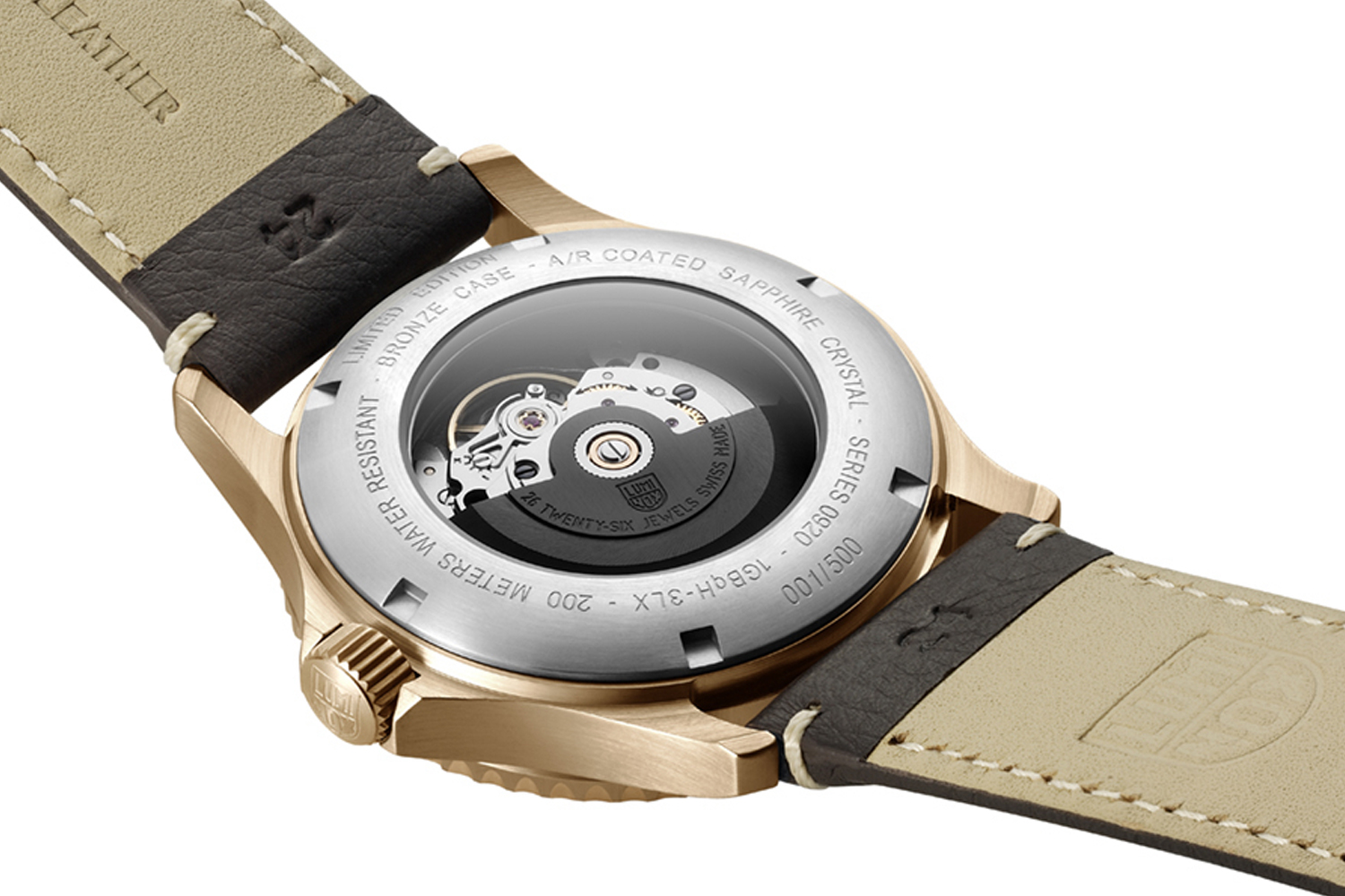 Neues mechanisches Luminox-Modell kommt in stylischem Bronze