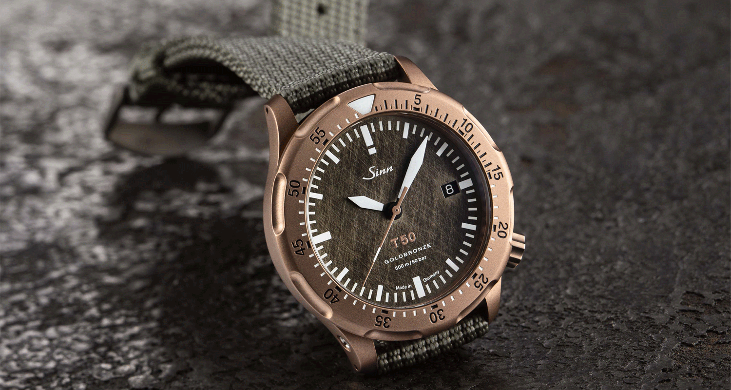 SINN präsentiert eine neue, patentierte Legierung aus Bronze und Gold