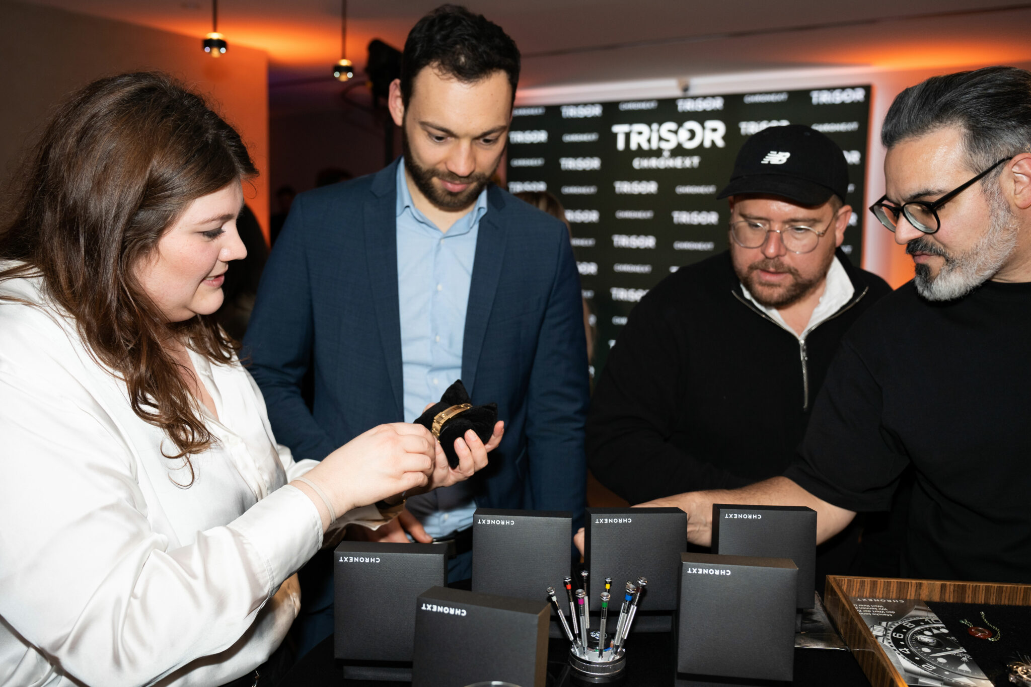 Trisor und Chronext empfingen exklusiven Kreis an Uhrenliebhabern