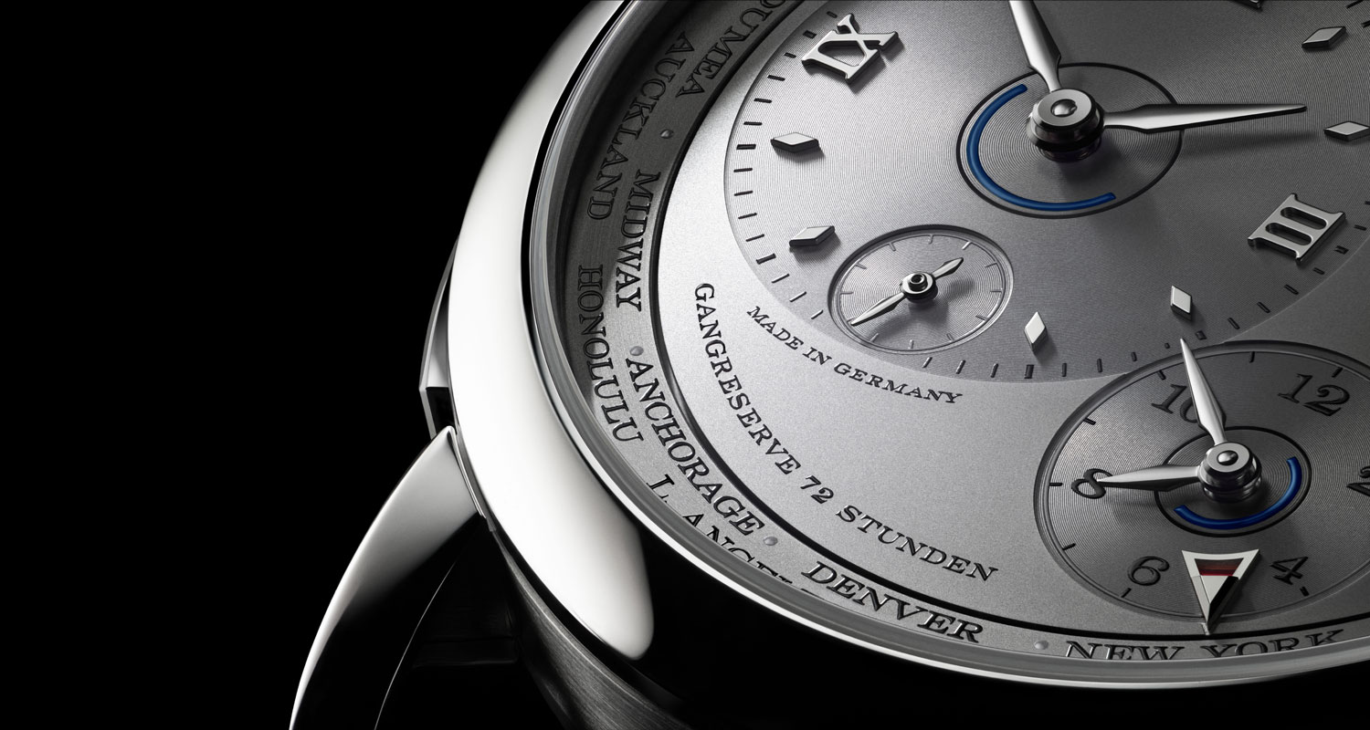 In New York, Rio, Tokio … mit der „Lange 1 Zeitzone“ ist man immer Up ...