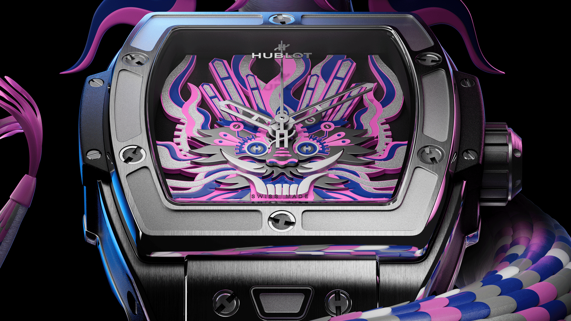 Hublot: „Spirit of Big Bang Titanium Dragon”