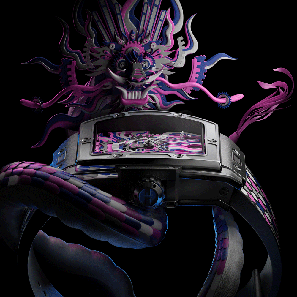 Hublot: „Spirit of Big Bang Titanium Dragon”