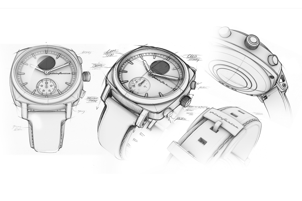 Pininfarina und Globics Technology stellen gemeinsame Hybrid-Smartwatch vor