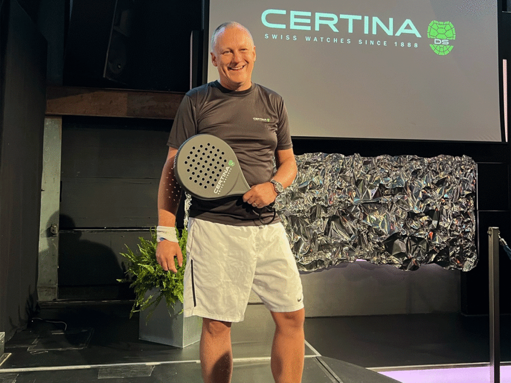Certina und Marta Ortega feiern den Padel-Trend
