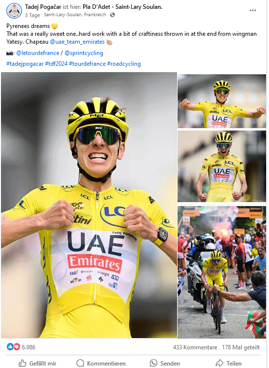 Tour-de-France-Star fährt seine Rennen mit Luxusuhr von Richard Mille ...